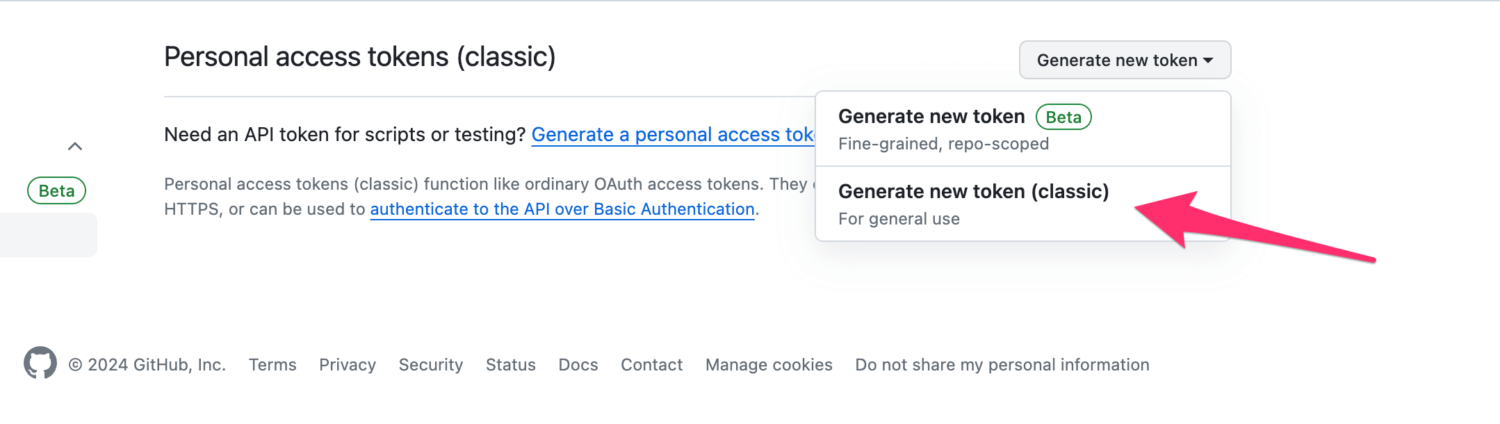 Cómo crear token de seguridad en GitHub para conectar tu repositorio privado en Host-Fusion