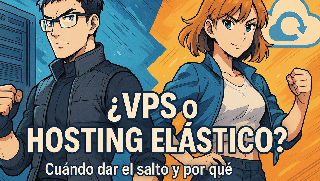 ¿VPS o Hosting Elástico? Cuándo dar el salto y por qué